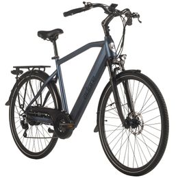 Adore Adore E-Citybike 28" Alu Cityfahrrad CV-190 Heckmotor 50NM / 15Ah Deep Blue