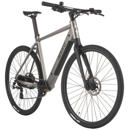 Adore Adore E-Citybike 28" Alu Urban Bike Stadtfahrrad UBR-770 Heckmotor 35NM / 9,8Ah Stahlgrau