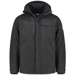 Große Größen North Blouson, wind- und wasserdicht Farbe schwarz Größe: 4XL