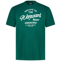 Gro&szlig;e Gr&ouml;&szlig;en s.Oliver T-Shirt mit Print Farbe oliv Gr&ouml;&szlig;e: 3XL
