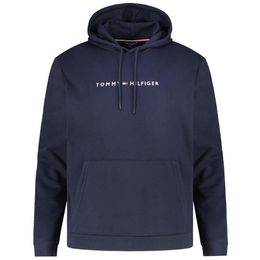 Große Größen Tommy Hilfiger Hoodie aus Baumwolle, leicht Farbe marine Größe: 5XL