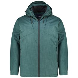 Große Größen North Parka, wind- und wasserdicht Farbe grün Größe: 7XL