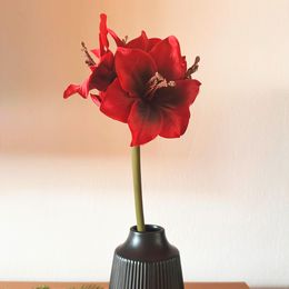 Kunstblume "Amaryllis", rot