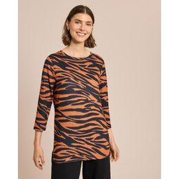 Lavelle Shirt Strick-Optik Animal