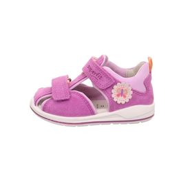 Superfit Leder-Halbsandalen "Boomerang" in Lila/ Rosa - 39% | Gr&ouml;&szlig;e 22 | Babysandalen