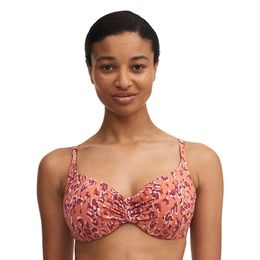 Chantelle Bikini-Oberteil in Orange/ Rosa - 66% | Größe 85B | Damen-bademode