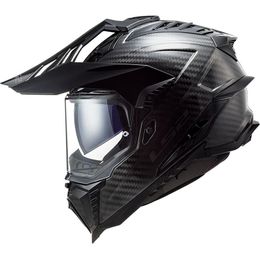 LS2 MX701 Explorer Carbon Solid, Endurohelm