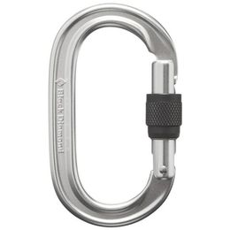 Black Diamond Oval Keylock Screwgate - Karabiner