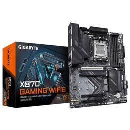 Gigabyte Mainboard "X870 GAMING WIFI6 Mainboard - Unterstützt AMD Ryzen 9000 CPUs, 8+2+2 P", ohne farbbezeichnung, B:8,1cm H:27,1cm T:33,5cm, Mainboards