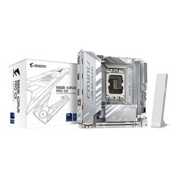 Gigabyte Mainboard "B860I AORUS PRO ICE Mainboard - Intel Core Ultra CPUs, 8+1+2+1 Phasen", ohne farbbezeichnung, B:23cm H:9,5cm T:24,2cm, Mainboards