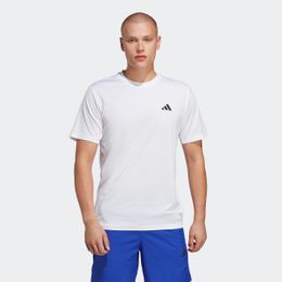 T-Shirt adidas Performance "TR-ES BASE T", Herren, Gr. XXL, schwarz-weiß (weiß, schwarz), Obermaterial: 100% Polyester, clean, Shirts, AEROREADY Technologie, Piqueoptik