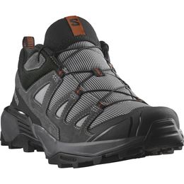 Salomon Herren Wanderschuh "X ULTRA 360 LTR", Gr. 44sharkskin, asphalt, caramel cafe, Leder, Textil, Schuhe, t
