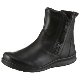 Winterboots Ecco "BABETT BOOT", Damen, Gr. 39, schwarz, Glattleder, unifarben, Basic, Schuhe Winterboots, Stiefelette mit beidseitigem Rei&szlig;verschluss, GORE-TEX-Ausstattung
