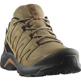 Salomon Herren Wanderschuh "X-ADVENTURE RECON GORE-TEX", Gr. 43kelp, kelp, sierra, Leder, Textil, Schuhe, wasserdicht