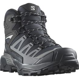 Wanderschuh Salomon "X ULTRA 360 MID GORE-TEX", Damen, Gr. 42,5, schwarz, Synthetik, Schuhe Wanderschuh, wasserdicht