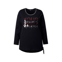Ulla Popken Shirt female Black size 54-56