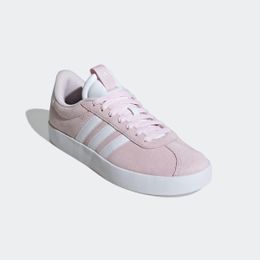 Sneaker "VL COURT 3.0", adidas Sportswear, Gr. 36almpnk, ftwwh 1, Baumwolle, Schuhe, inspiriert vom Design des adidas samba