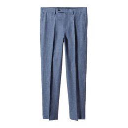 Mango Man Pleated Pants 'Florida' male Blue size 48