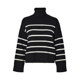Selected Pullover 'Kamma' Damen Gr&ouml;&szlig;e XL schwarz / wei&szlig;