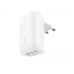 Belkin Boost Charge 65W USB-C Wandladeger&auml;t - 3 port - Wei&szlig;