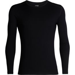 Icebreaker 260 Tech Funktionsshirt Herren - schwarz - Gr. XL - Merinowolle