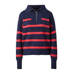 Véro Moda VERO MODA Pullover 'VMSaba' Damen Größe XS navy / rot