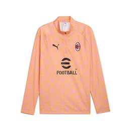 Puma Funktionsshirt 'AC Mailand' Herren Gr&ouml;&szlig;e XXL goldgelb / rosa / schwarz
