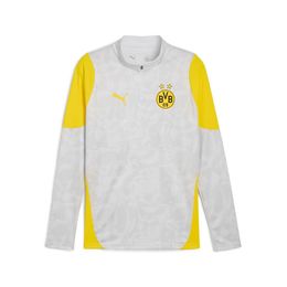 Puma Funktionsshirt 'Borussia Dortmund' Herren Gr&ouml;&szlig;e S gelb / hellgrau / schwarz