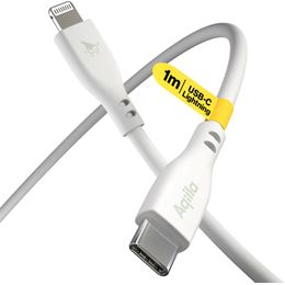 Aqiila Cablebird CS21 Lade/ Sync Kabel USB C zu Lightning 30 W 1 Meter wei&szlig; - Sonstiges 12 / 24 V Zubeh&ouml;r