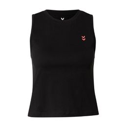 Hummel Sports Top 'Hiit' female size L bright red / Black