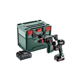 Metabo 18 V BS 18 LT BL Akku Combo Set 2.4.8 + KH 18 LTX BL 24 Q, in MetaboX 340, 685219650)