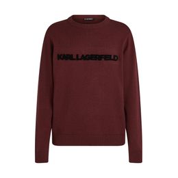 K by KARL LAGERFELD Karl Lagerfeld Pullover Herren Gr&ouml;&szlig;e XXL weinrot / schwarz