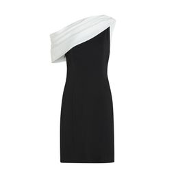 K by KARL LAGERFELD Karl Lagerfeld Kleid Damen Gr&ouml;&szlig;e 48 schwarz / wei&szlig;