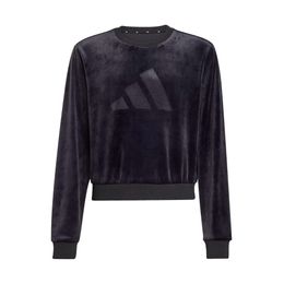 adidas Sportswear Athletic Sweatshirt girl size 152 Dark grey / Black