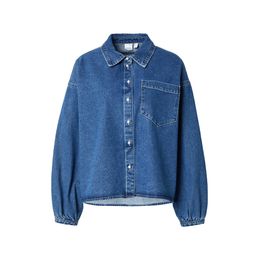 V&eacute;ro Moda Vero Moda Bluse 'VMElora' Damen Gr&ouml;&szlig;e XS blue denim