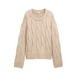 Tom Tailor Pullover Damen Gr&ouml;&szlig;e S taupe