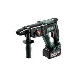 Metabo Akku-Kombihammer KH 18 LTX 24 MetaboX 165 L; 18V 2x4Ah Li-Power + ASC 55 (601712510)