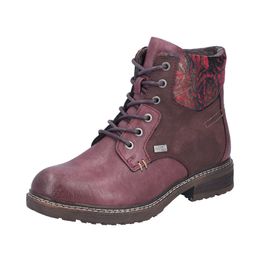 Rieker Lace-Up Ankle Boots female size 37 Brown / Blood red / Burgundy / Black