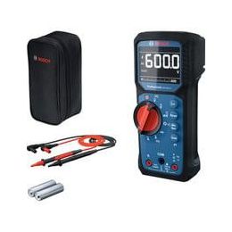 Bosch Digitales Multimeter GDM 600-15 Professional, Messger&auml;t blau/schwarz, 2x Batterien, Tasche