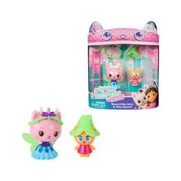 Spin Master Gabby's Dollhouse: Der Film - Queen Kitty Fee & K&auml;tzchen Gnom Figuren-Set, Spielfigur