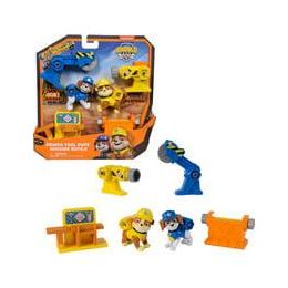 Spin Master Rubble & Crew Power Tool Pups - Spielset mit 2 Hundefiguren Rubble und Wheeler, Spielfigur
