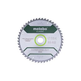 Metabo S&auml;geblatt "cordless cut wood - classic", 254x2,2/1,6x30 Z48 WZ 5&deg; /B (628691000)