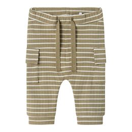 name it Hose 'NBMOCONNOR' Gr&ouml;&szlig;e 86 khaki / wei&szlig;