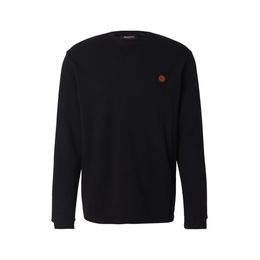 INDICODE Jeans Sweatshirt 'Salupe' Herren Gr&ouml;&szlig;e S cognac / schwarz