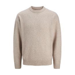 Jack & Jones Jack & Jones Pullover 'JJESoho Ollie' Herren Gr&ouml;&szlig;e L beigemeliert