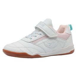 Kangaroos M&auml;dchen Sneaker "Backyard 2.0 EV", Gr. 26wei&szlig;, frost pink, Synthetik, Textil, Schuhe, Hallenschuh, Indoorschuh