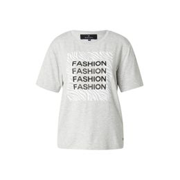 monari T-Shirt Damen Gr&ouml;&szlig;e XXL grau / schwarz / wei&szlig;