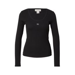 Calvin Klein Jeans Shirt 'Long Sleeve' female size M Black