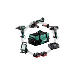 Metabo Akku Combo Set 4.3.2 18 V BS 18 LTX BL I + SSW 18 LTX 400 BL + WB 18 LT BL 11-125 Q + BSA 18 LED 4000; Karton (685209000)