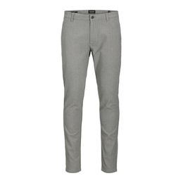 Jack & Jones JACK & JONES Chino Pants 'JPSTMARCO BOWIE' male size 32 mottled grey
